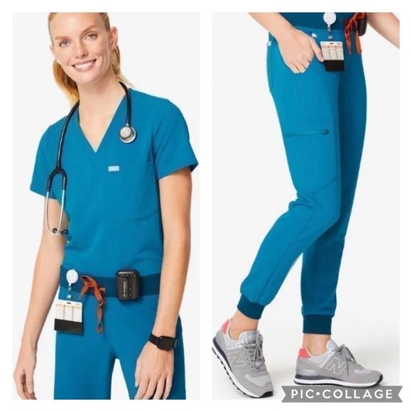 Figs | Other | Alps Blue Figs Scrub Set Limited Edition Like New ...